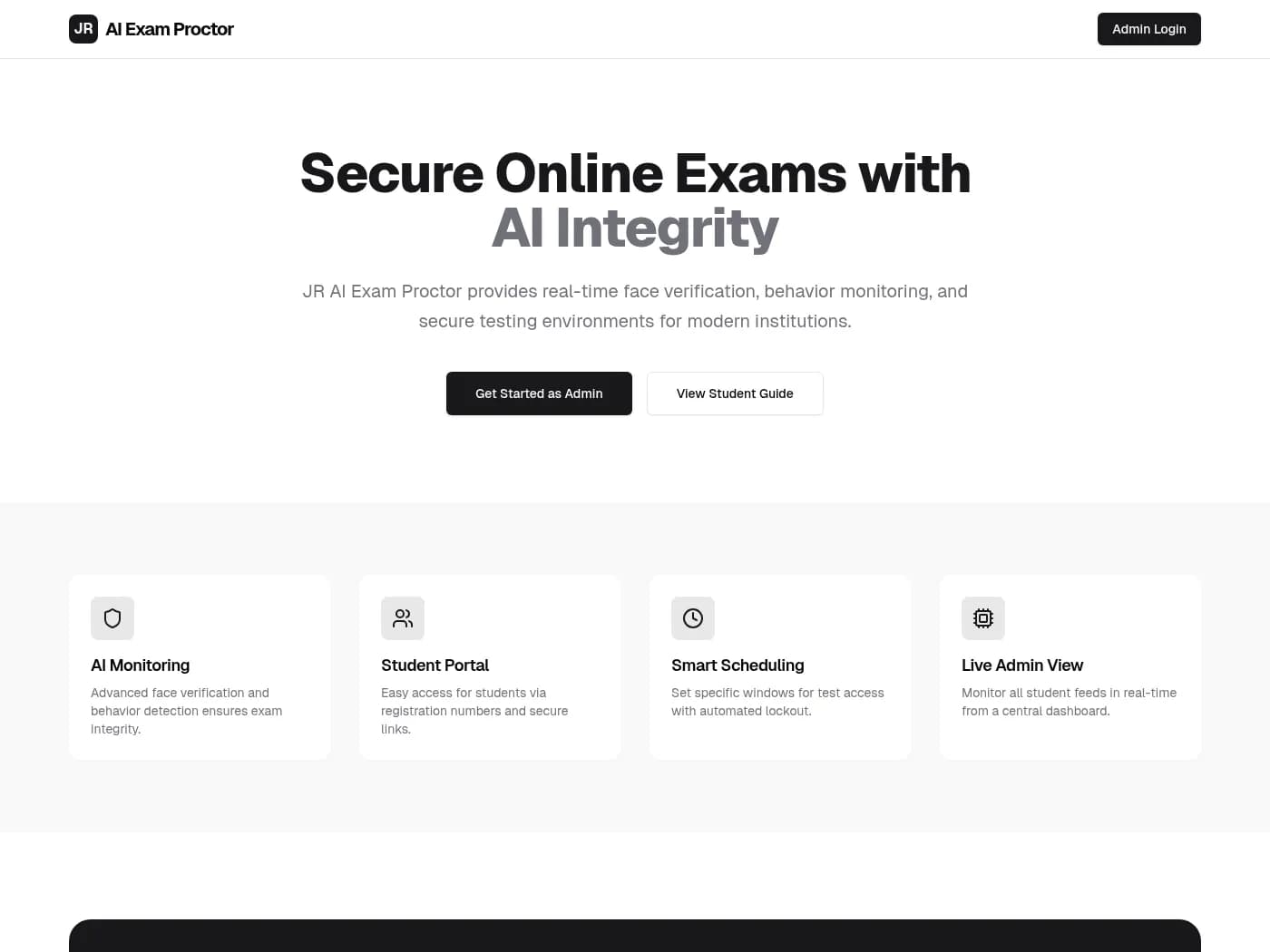 JR AI Exam Proctor