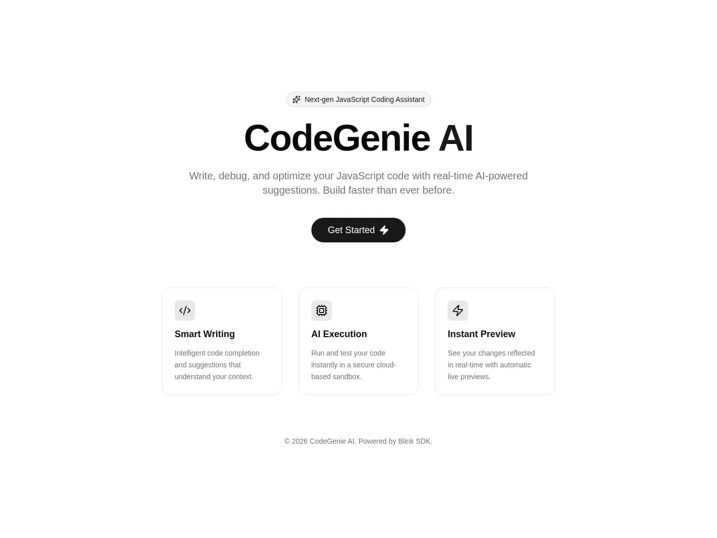 CodeGenie AI