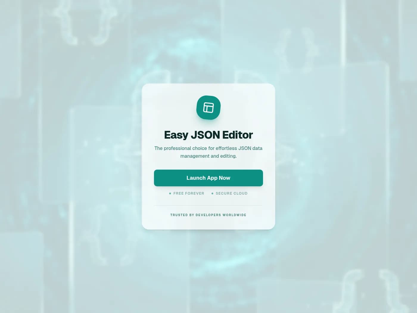 Easy JSON Editor