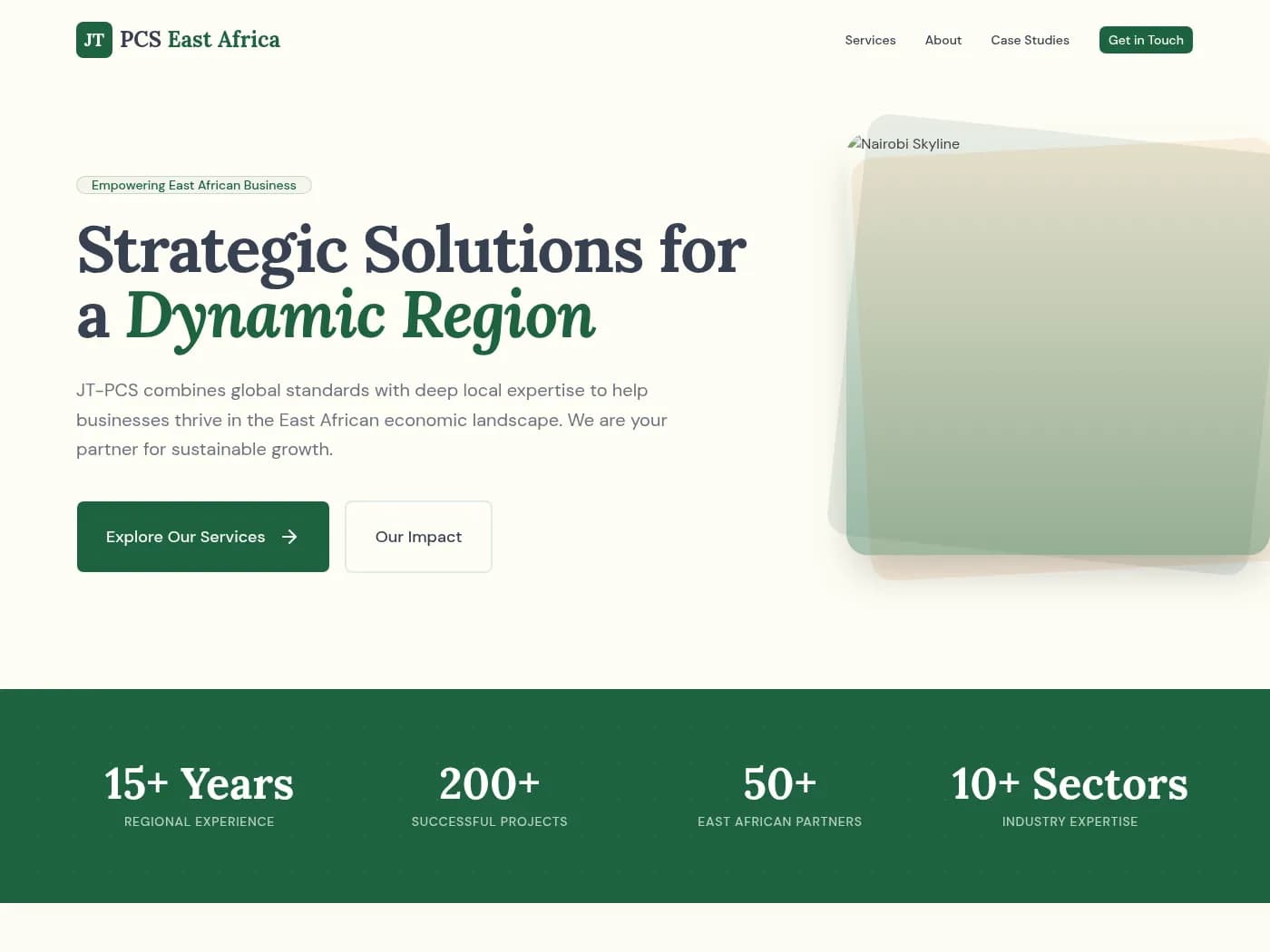 JT-PCS East Africa Site