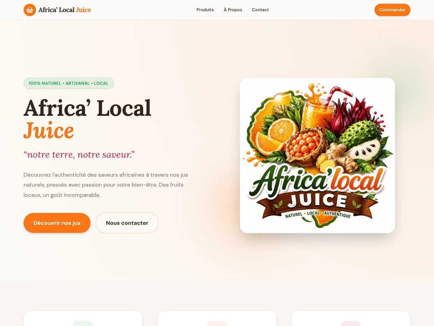 Africa’ Local Juice Site