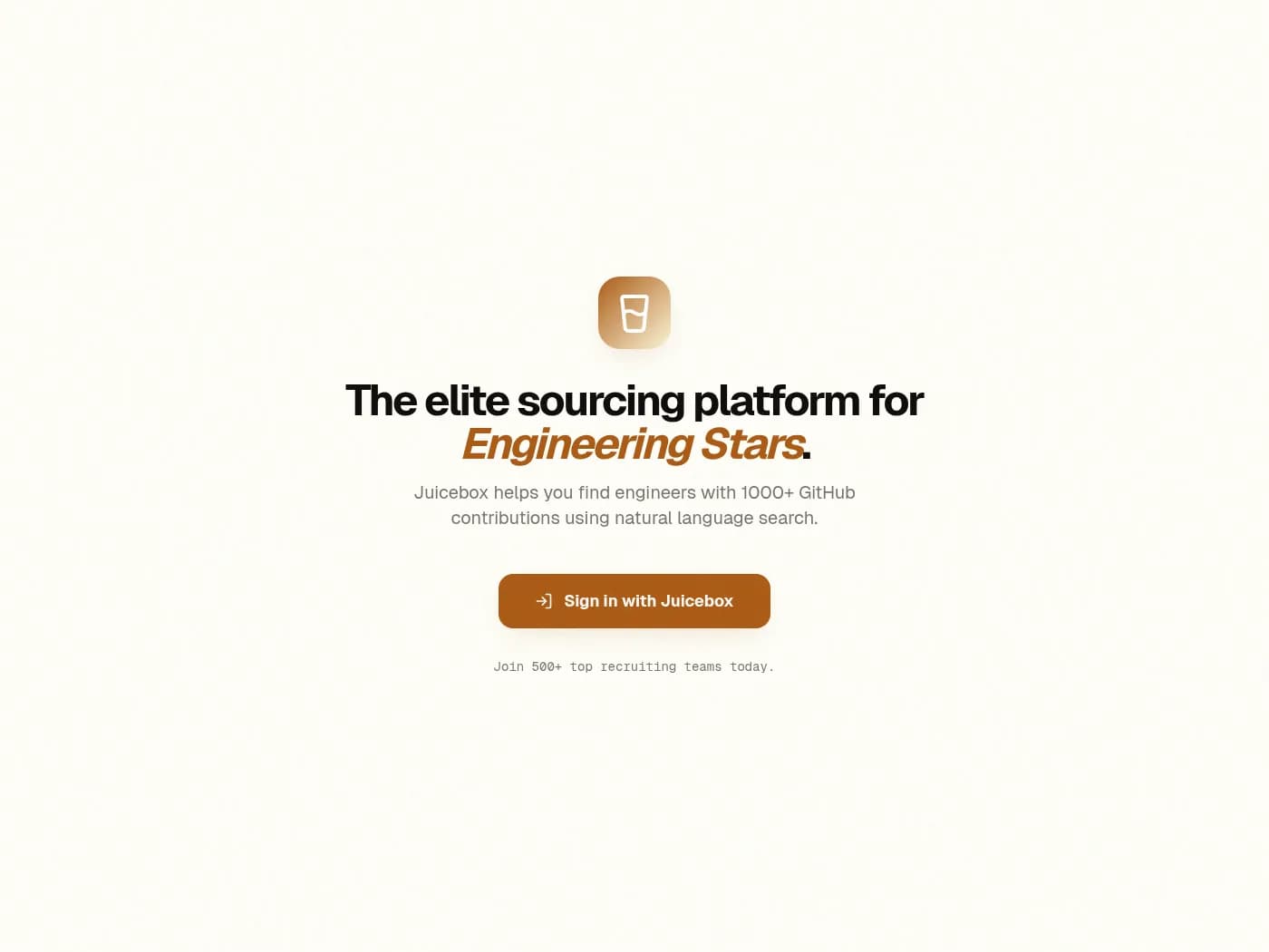 Juicebox for Engineering Stars