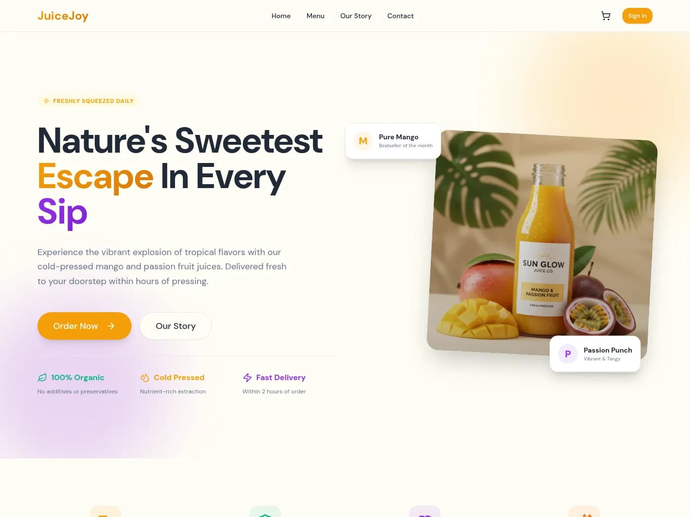 JuiceJoy Delivery Site