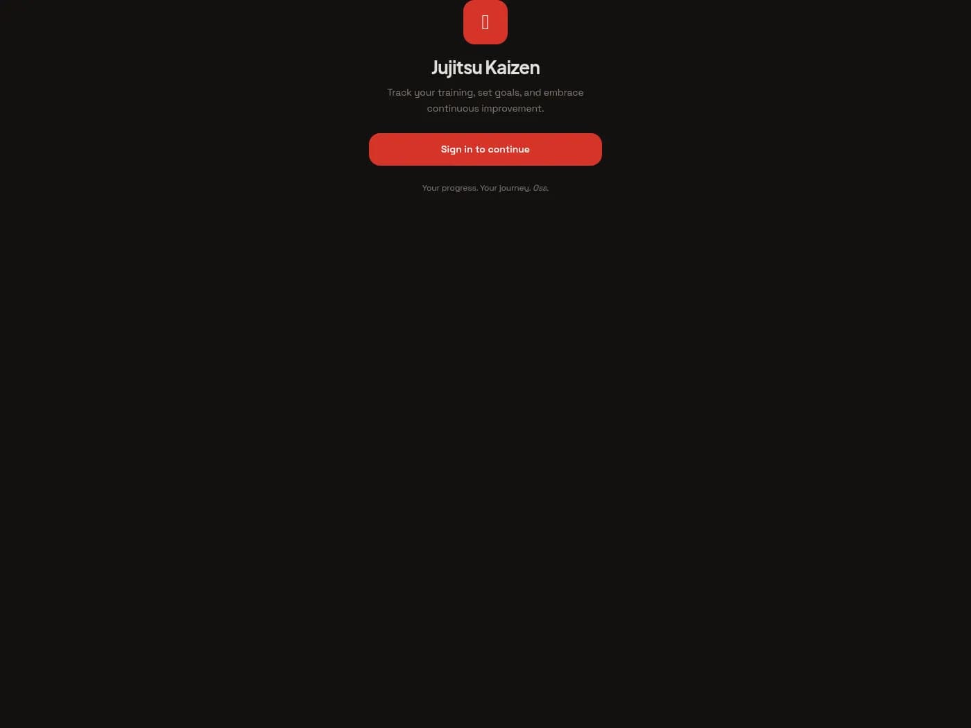 Jujitsu Kaizen Tracker