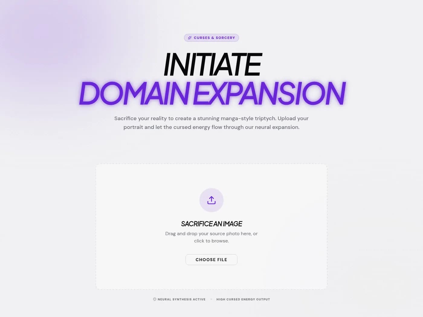 Domain Expansion Triptych