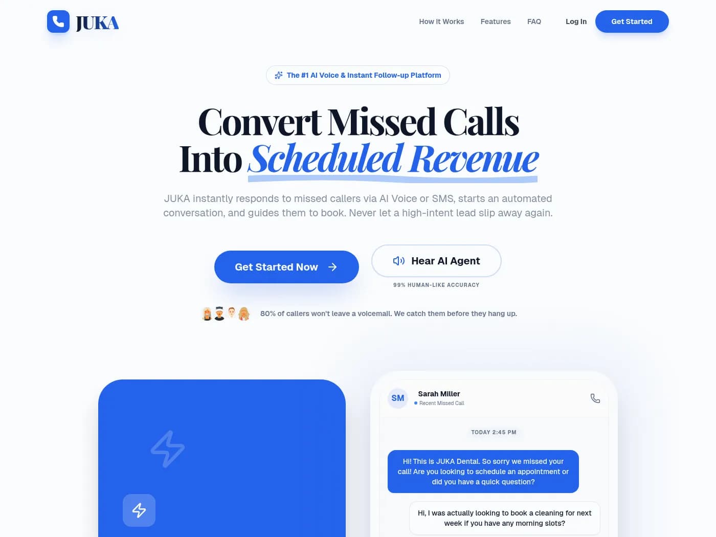JUKA Lead Recovery Dashboard