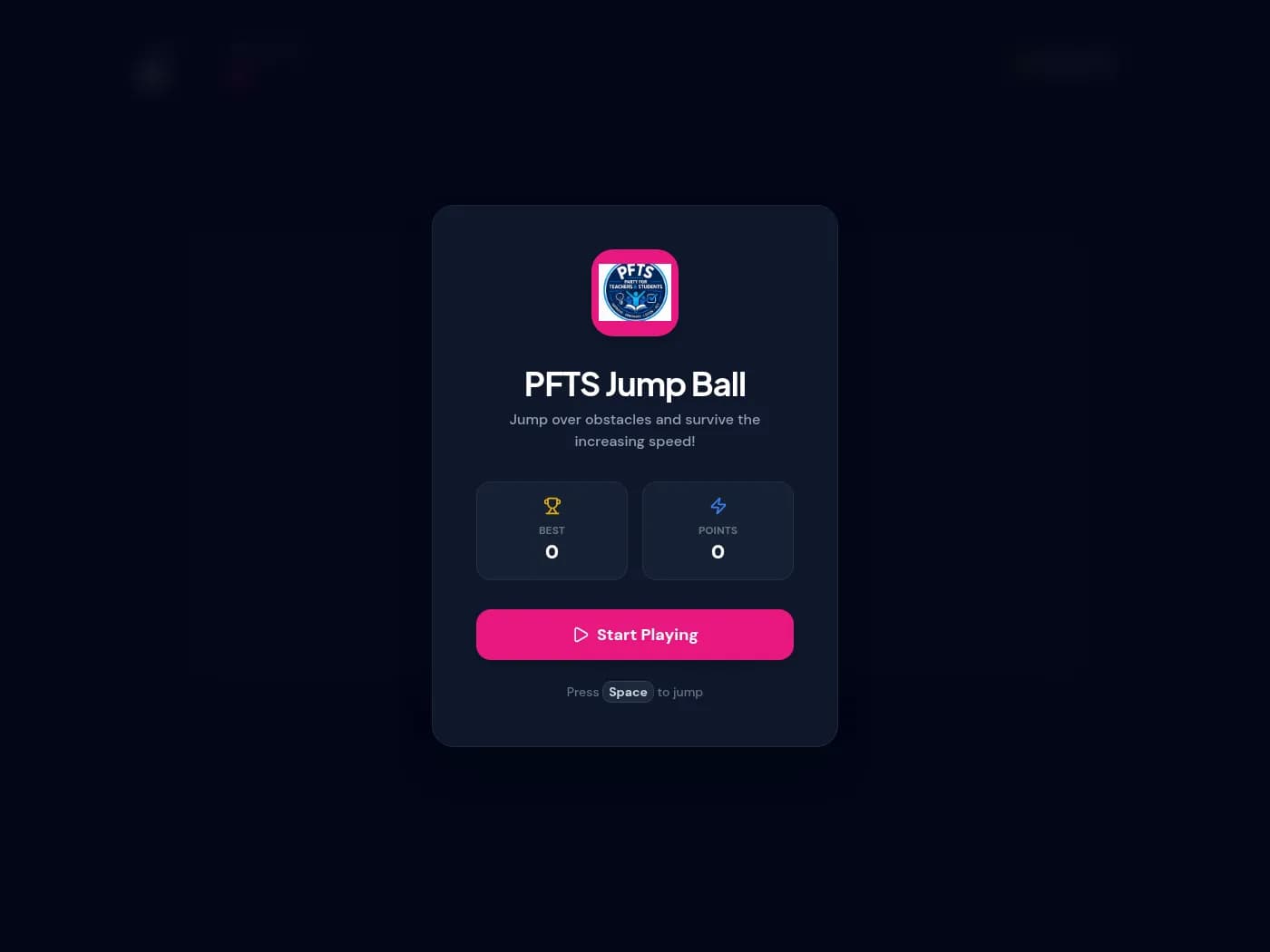 PFTS Jump Ball