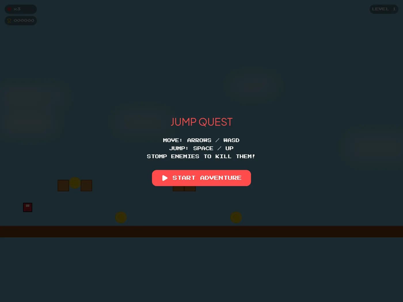 JumpQuest Platformer