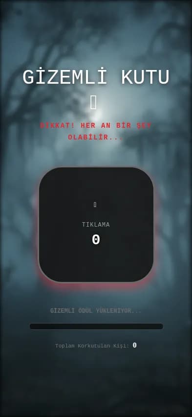 Jumpscare Click Game