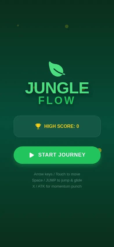 Jungle Flow Platformer