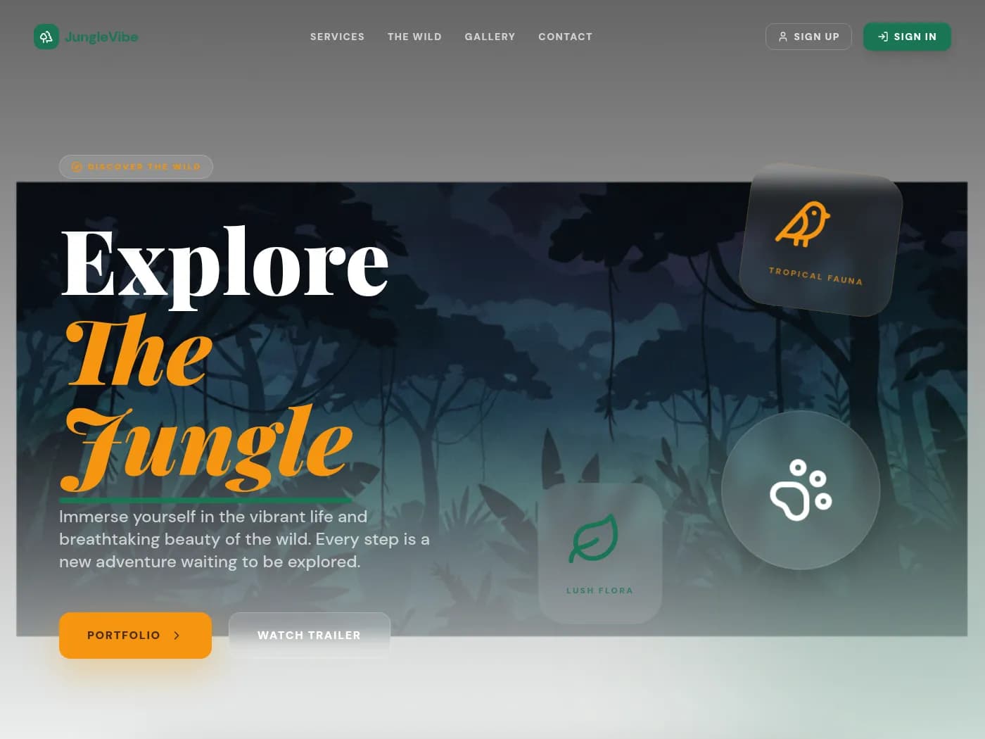 Jungle Vibes Landing