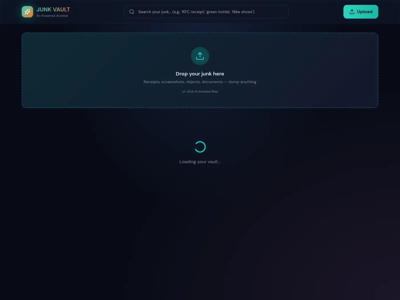 Junk Vault AI Archive