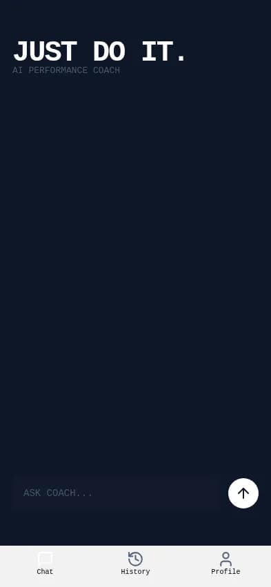 Just Do It AI Chat