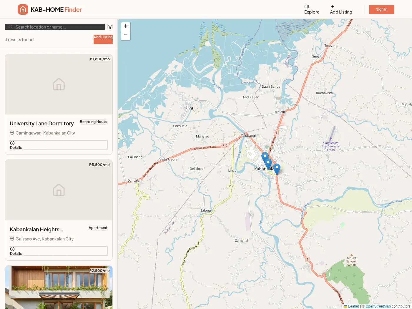 KAB-HOME Finder