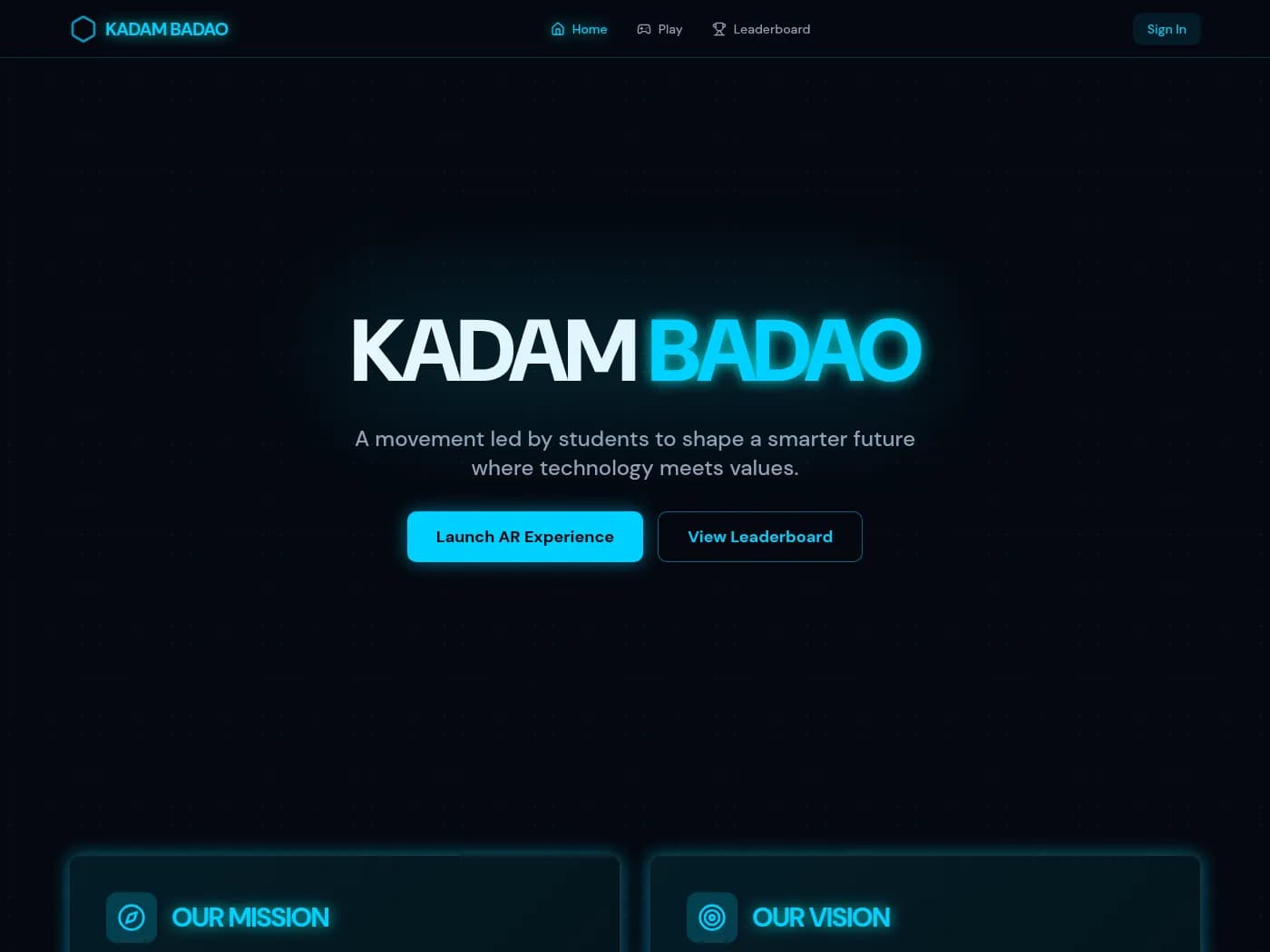 KADAM BADAO AR Hub