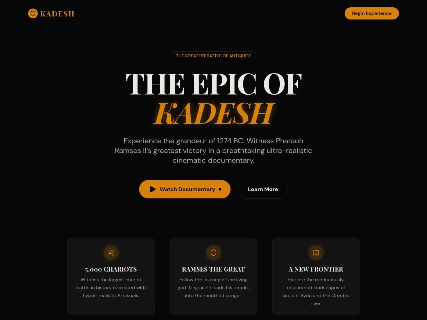 Kadesh Epic Documentary