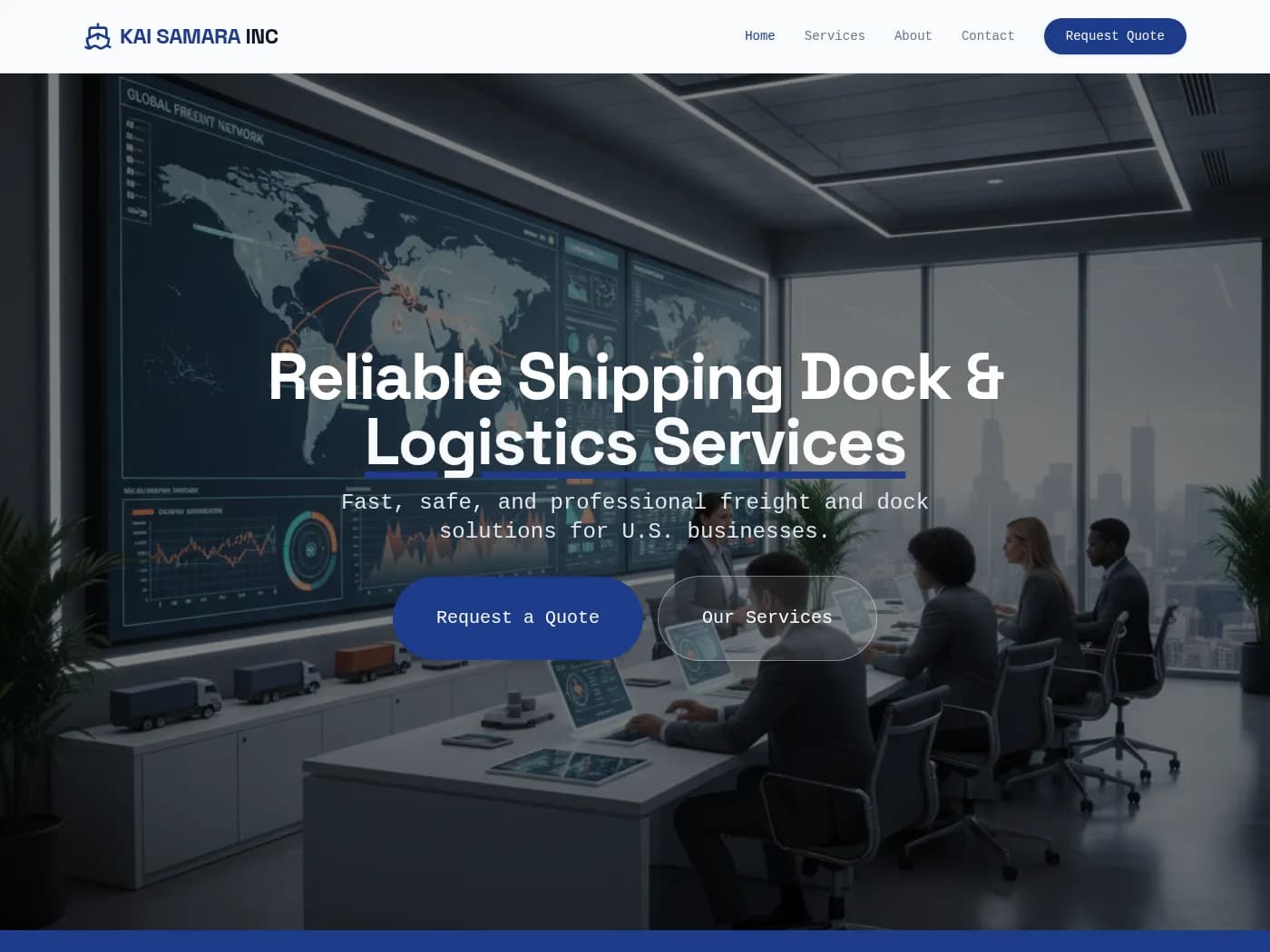 Kai Samara Logistics Site