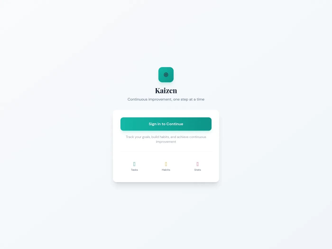 Kaizen App Clone