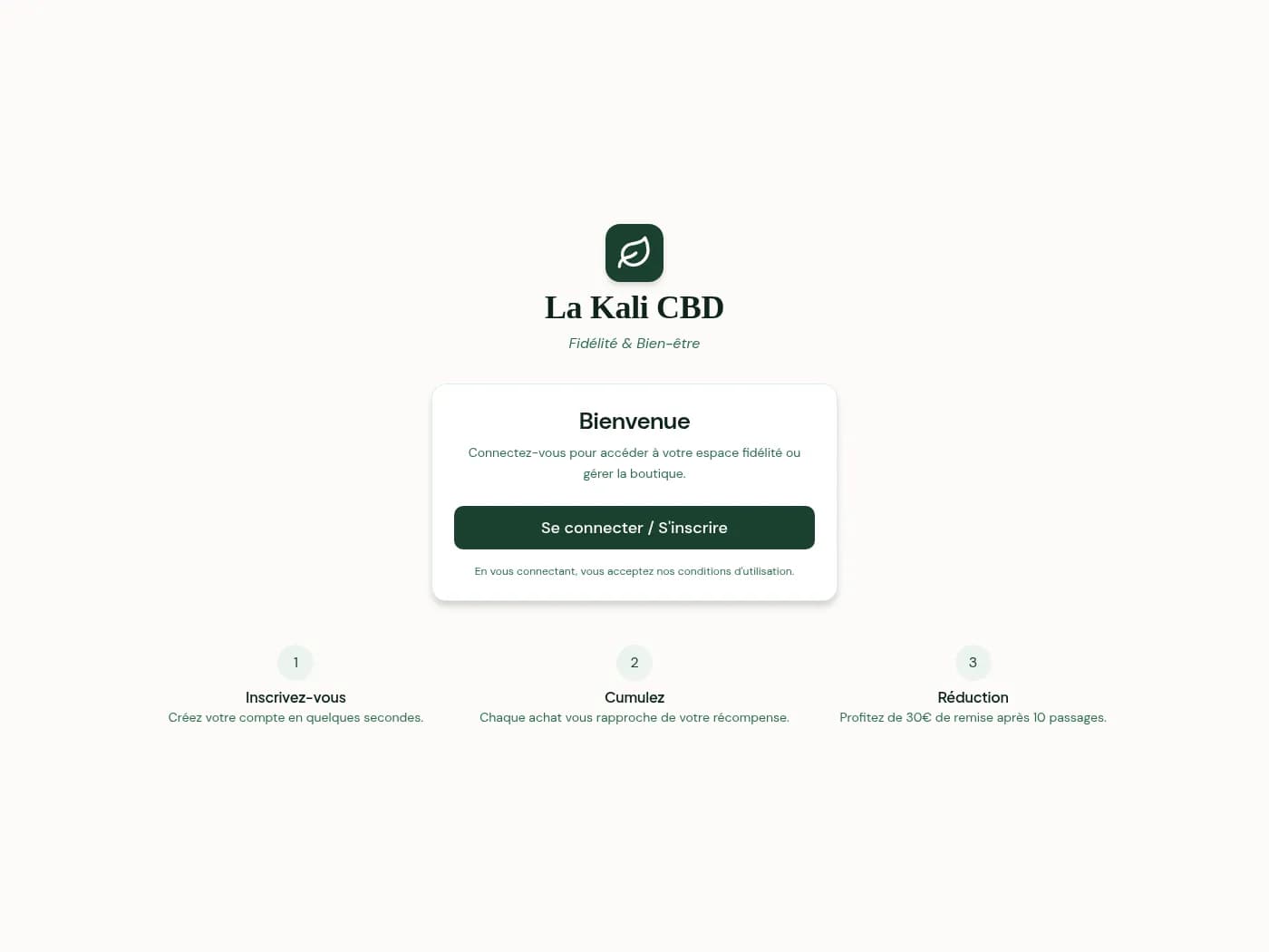 La Kali CBD Fidélité