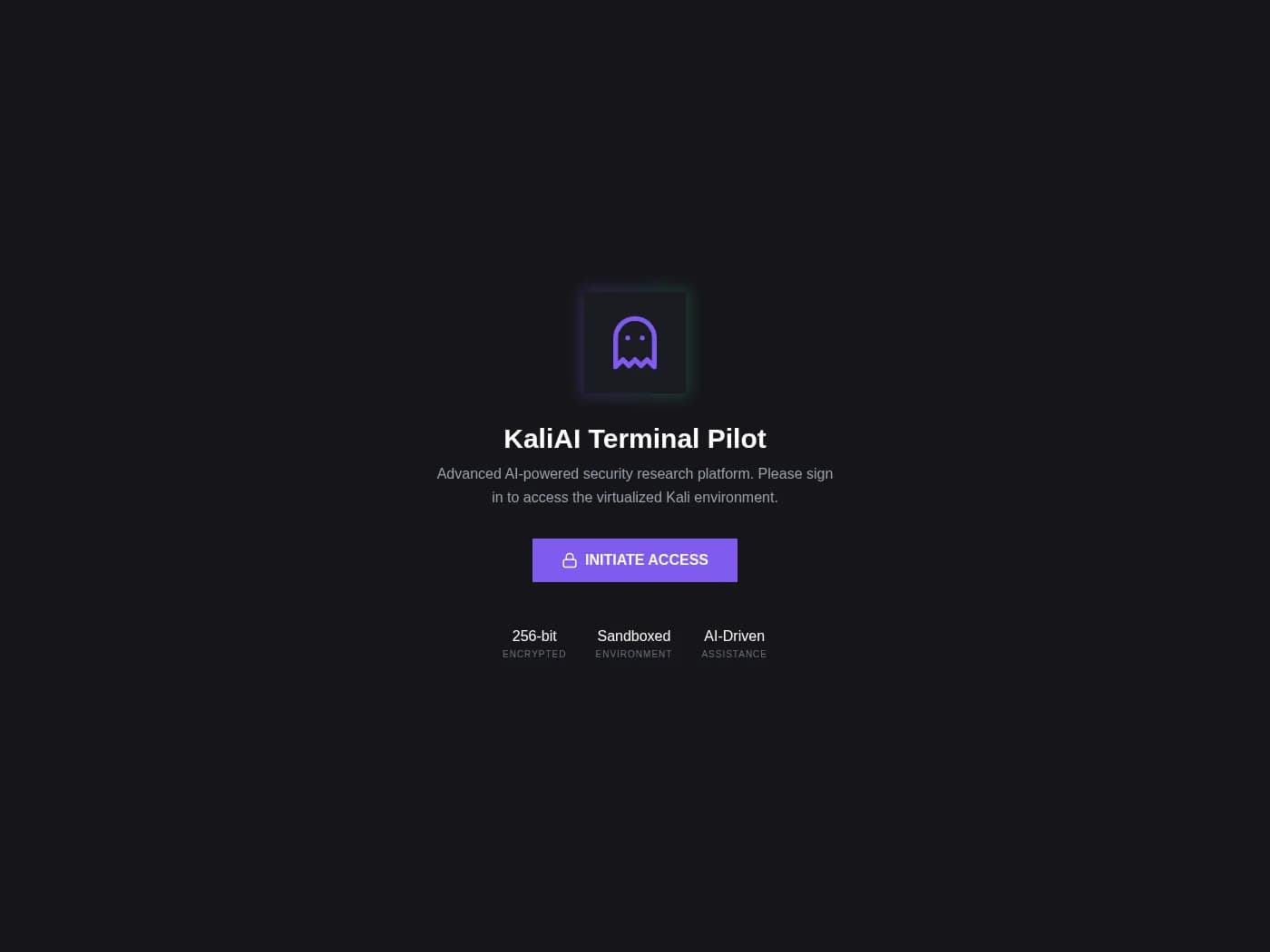 KaliAI Terminal Pilot