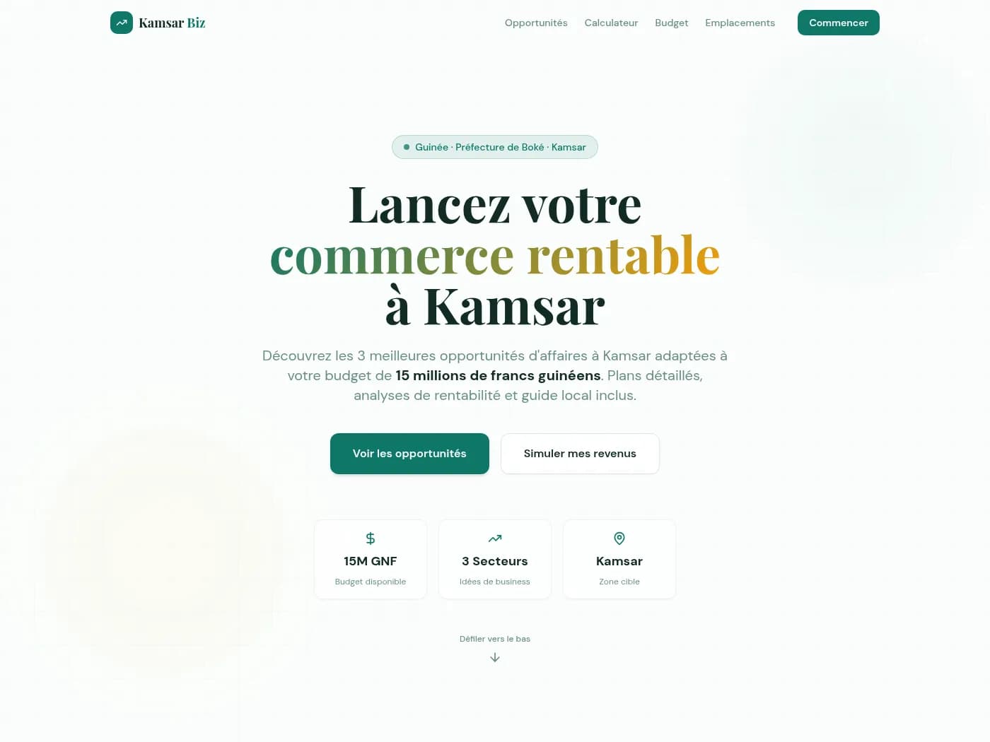 Kamsar Biz Finder