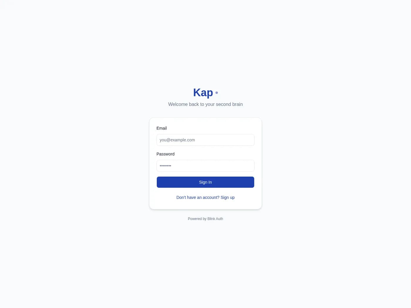 Kap Knowledge Base
