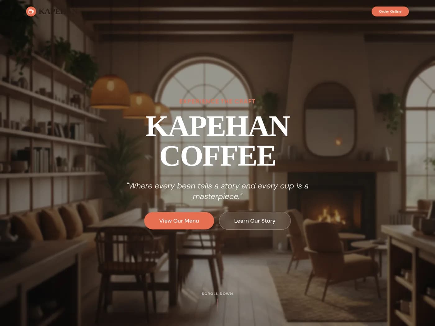 KAPEHAN Coffee Shop Web