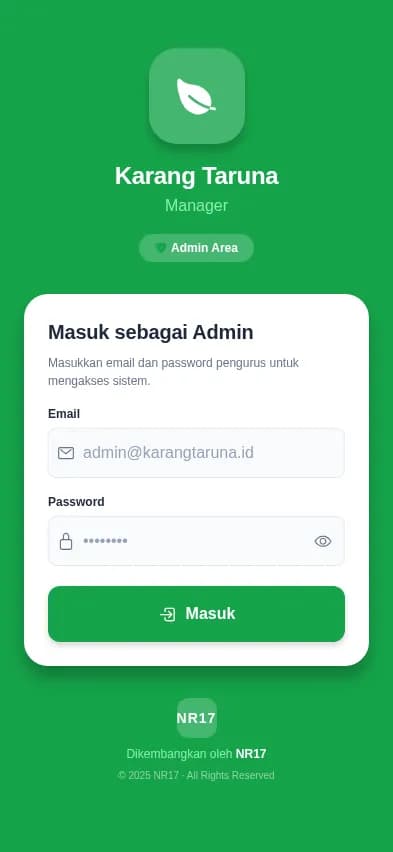 Karang Taruna Manager