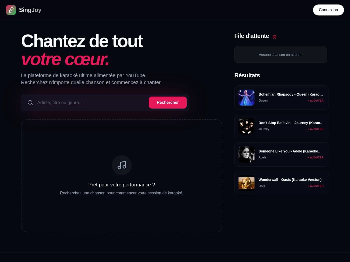 SingJoy Karaoke