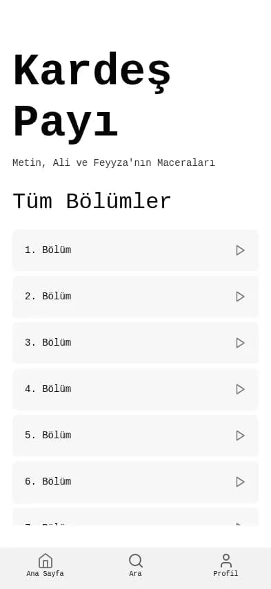 Kardeş Payı Dizi Platformu