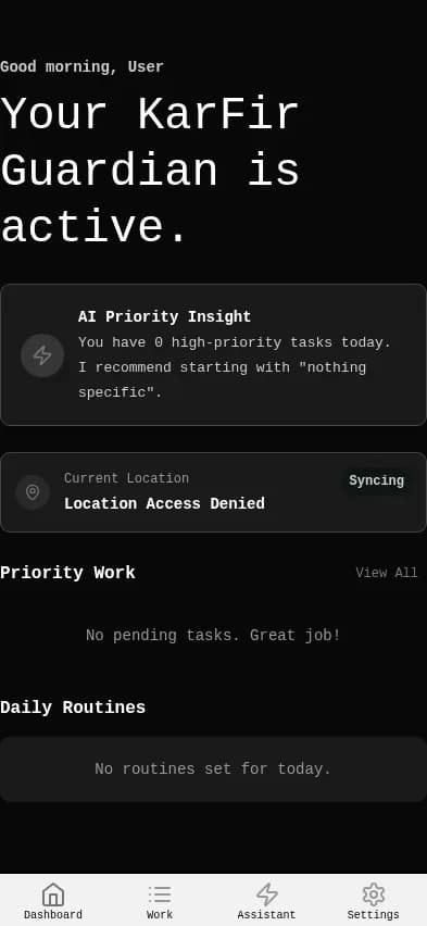 KarFir AI Assistant