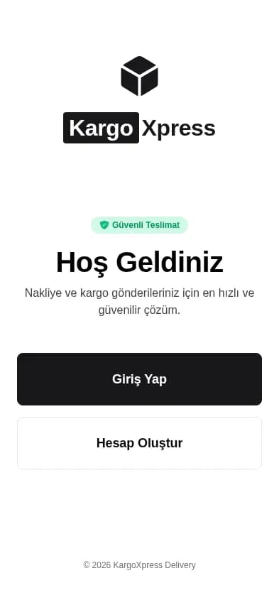 KargoXpress Delivery App