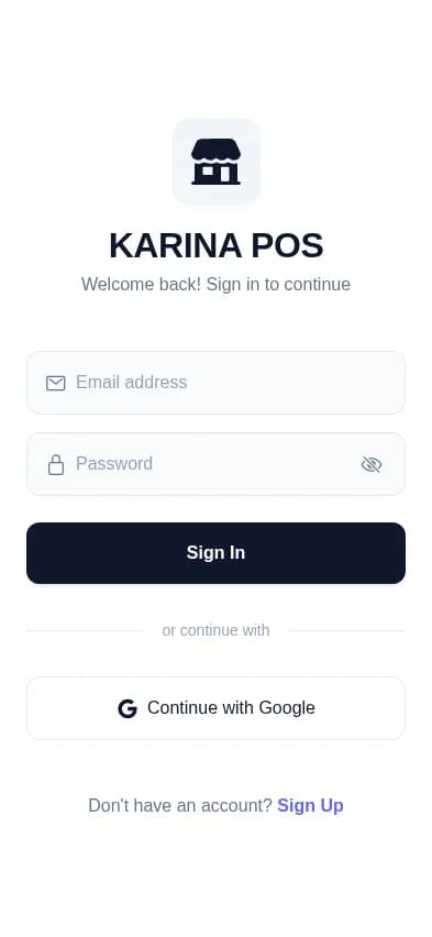 KARINA POS Upgrade