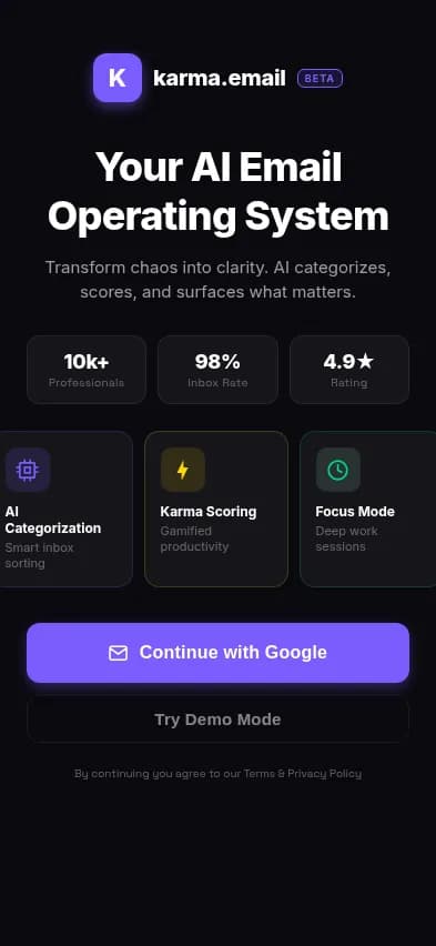 Karma.email OS