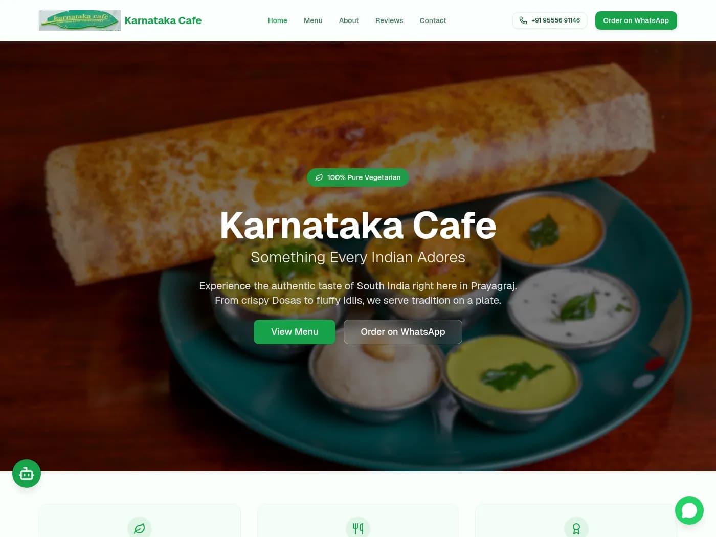 Karnataka Cafe Web