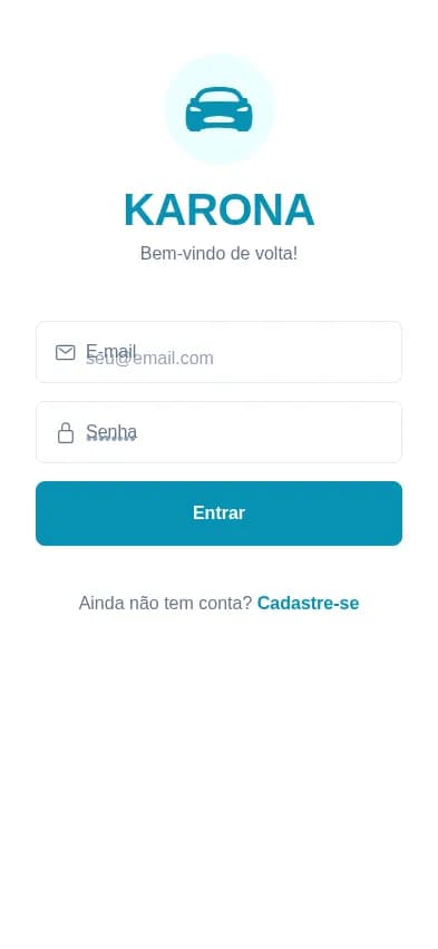 KARONA Ride Sharing Platform