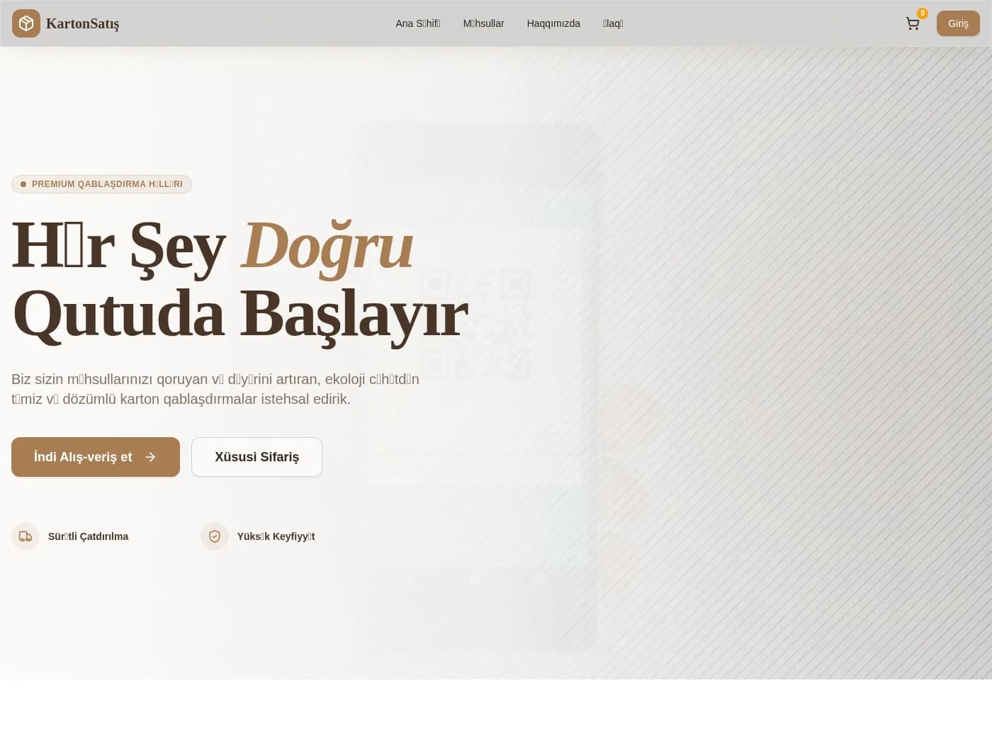 KartonSatış Platformu
