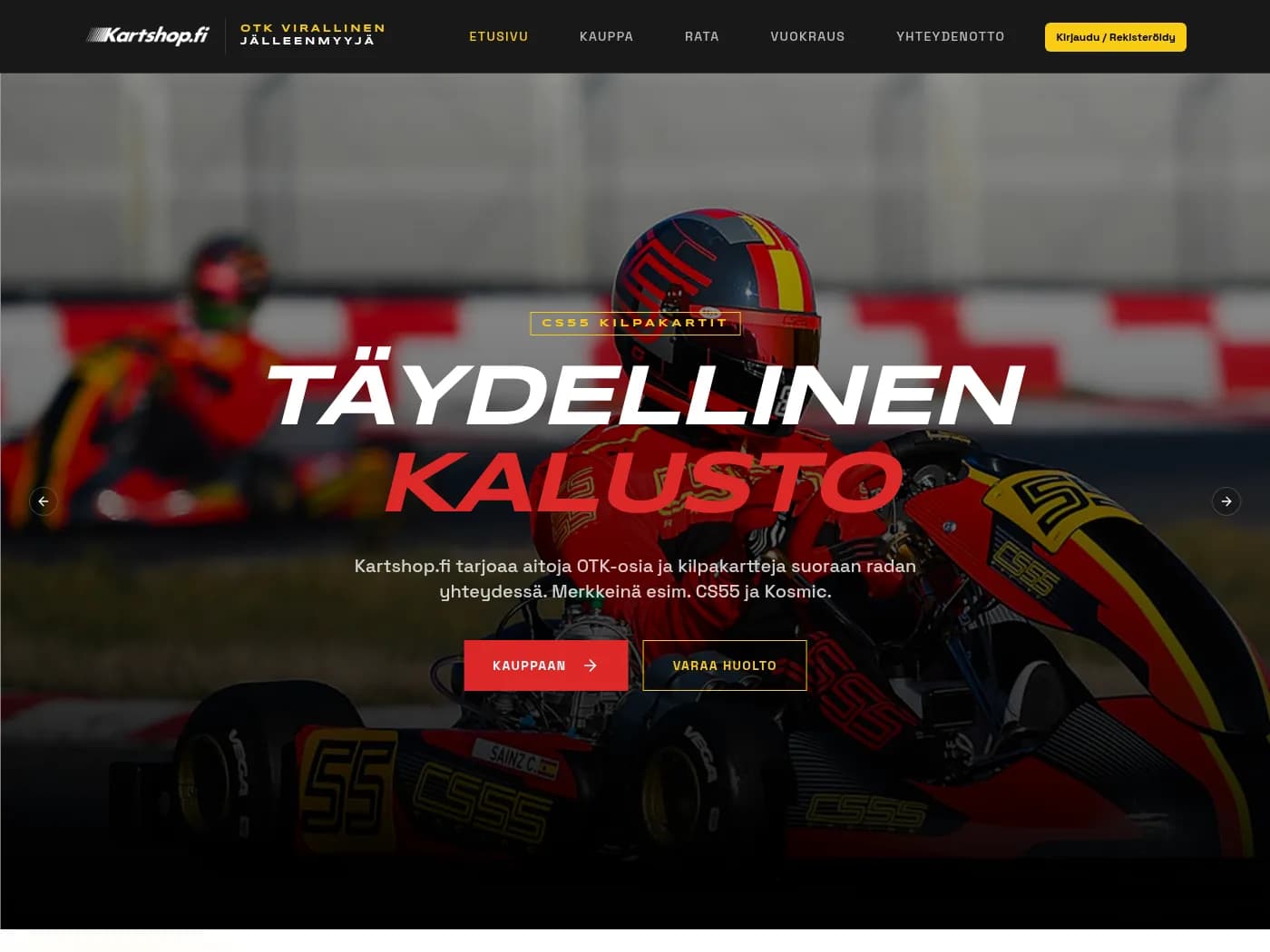 Kartshop Landing Portal