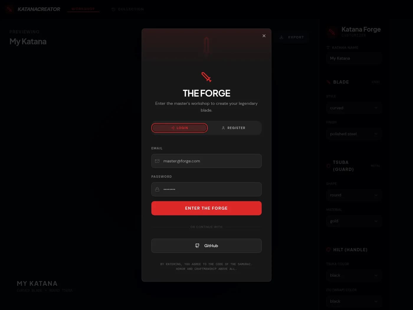 Katana Creator