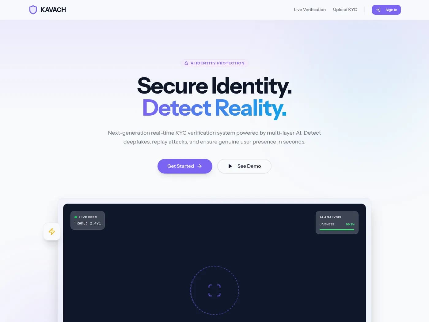 KAVACH AI Identity Shield