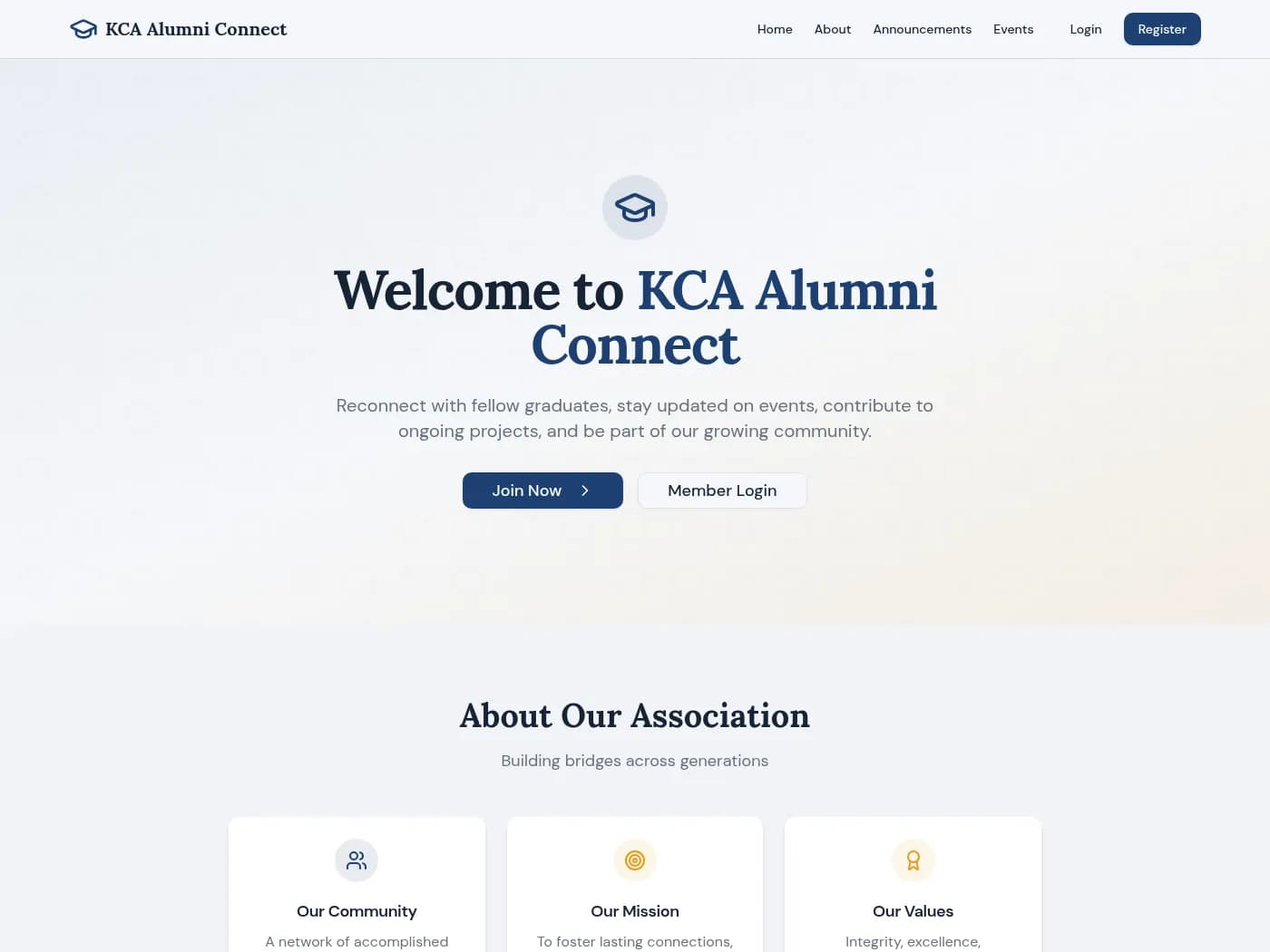 KCA Alumni Connect