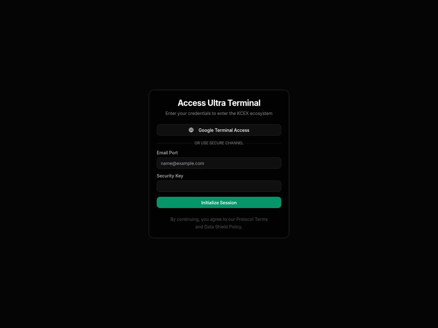 KCEX Ultra PWA
