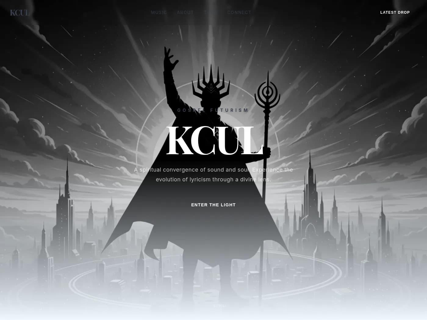 Kcul Gospel-Futurism Landing