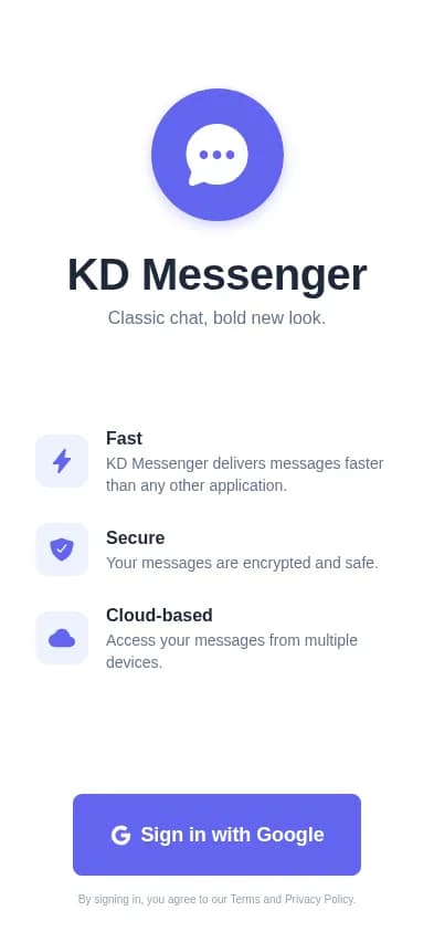 KD Messenger