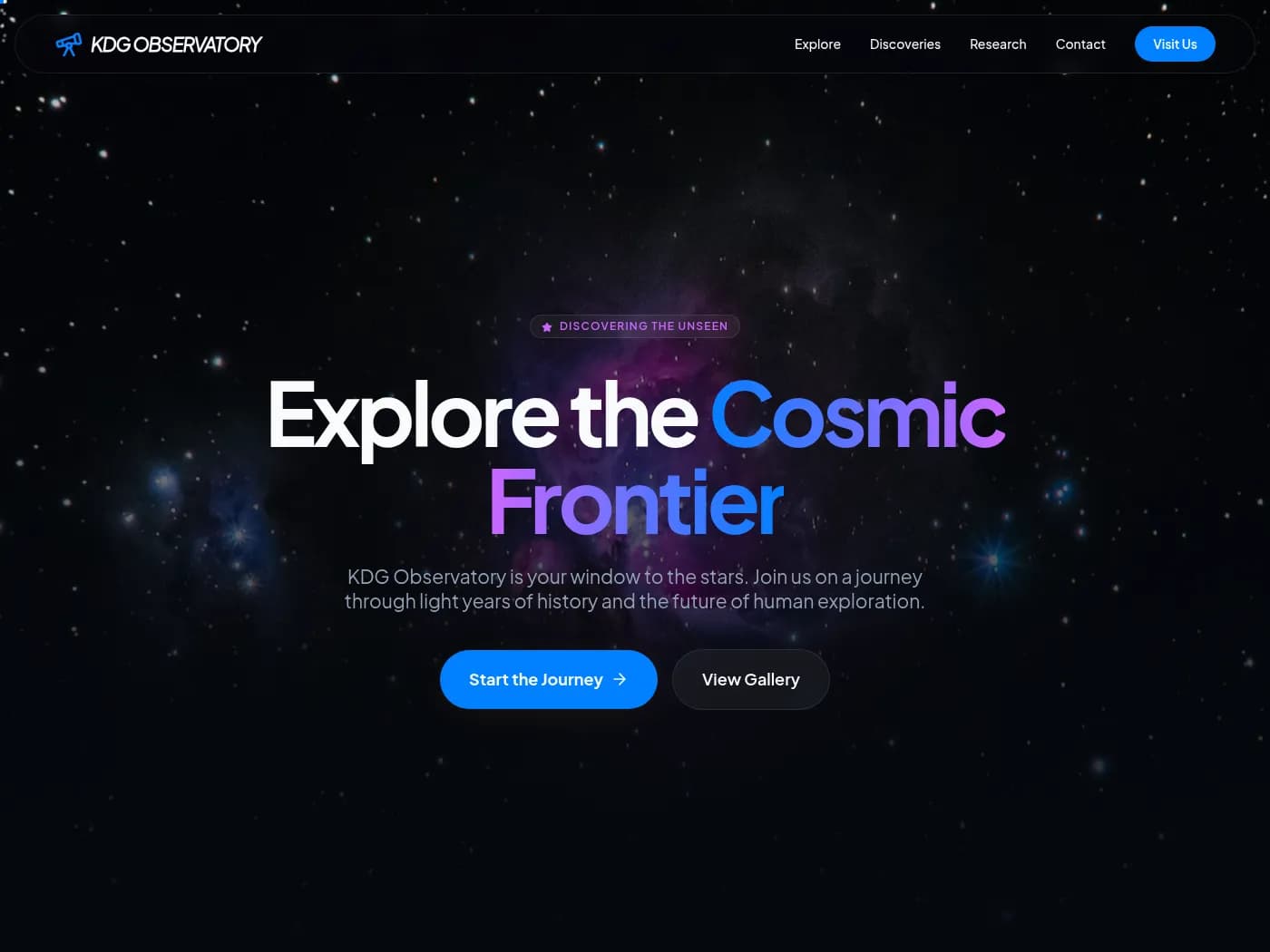 KDG Observatory Website
