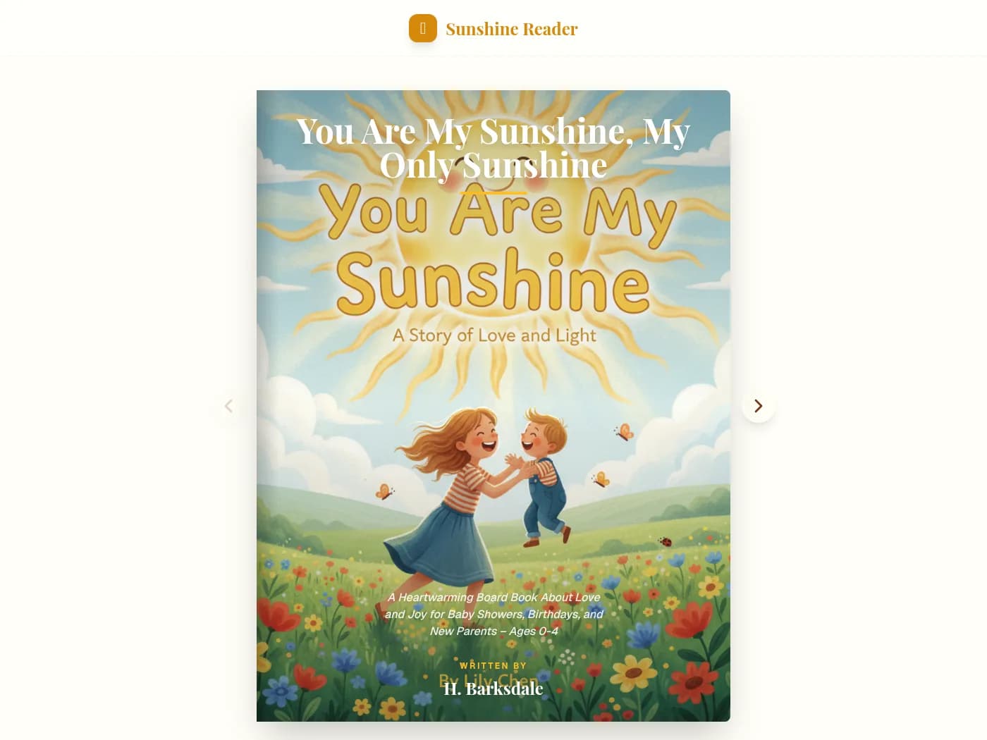 You Are My Sunshine eBook