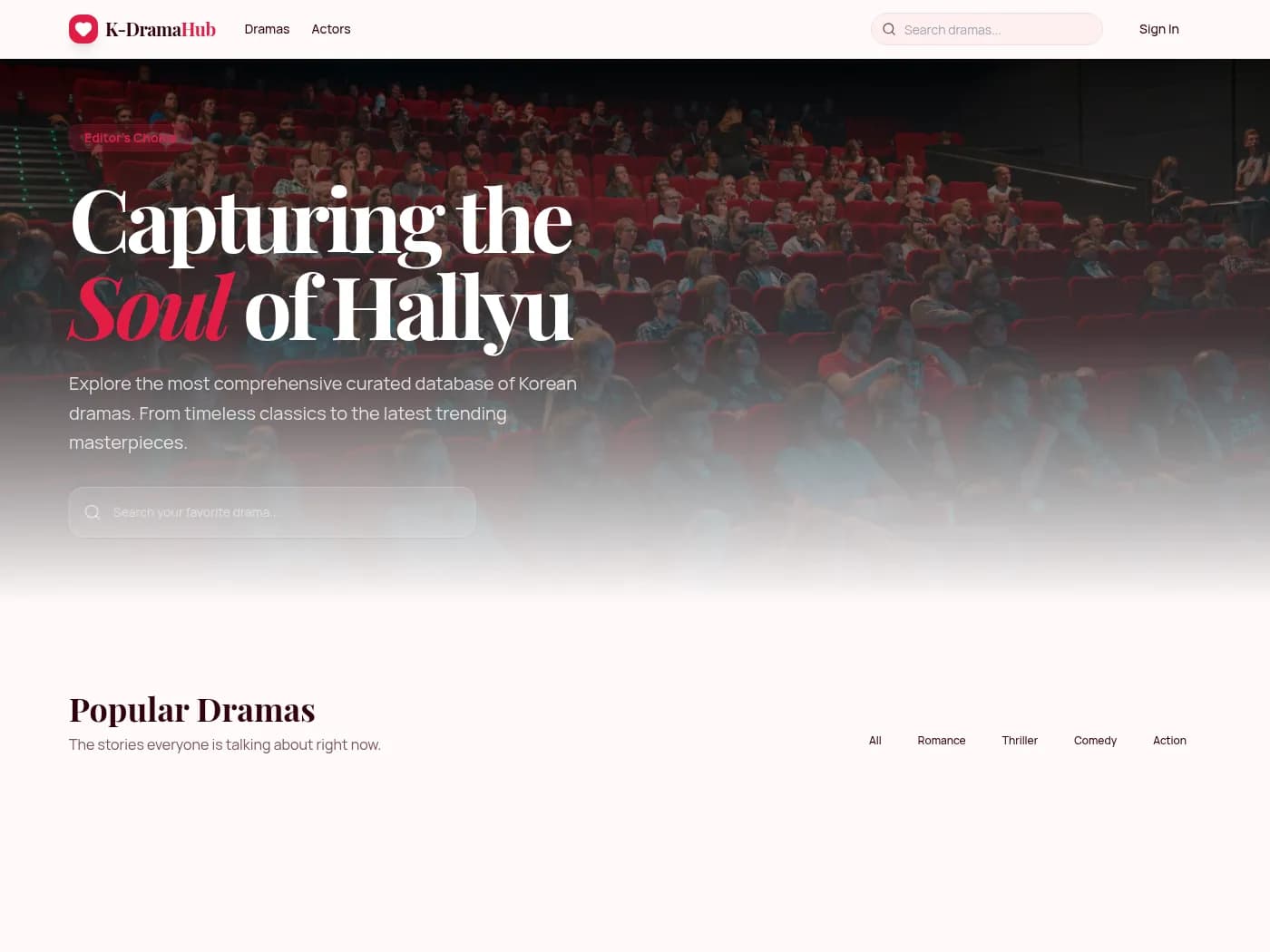 K-Drama Info Hub