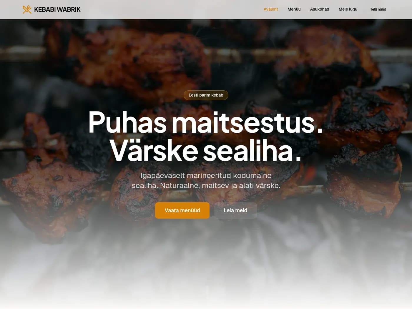 Kebabi Wabrik Website