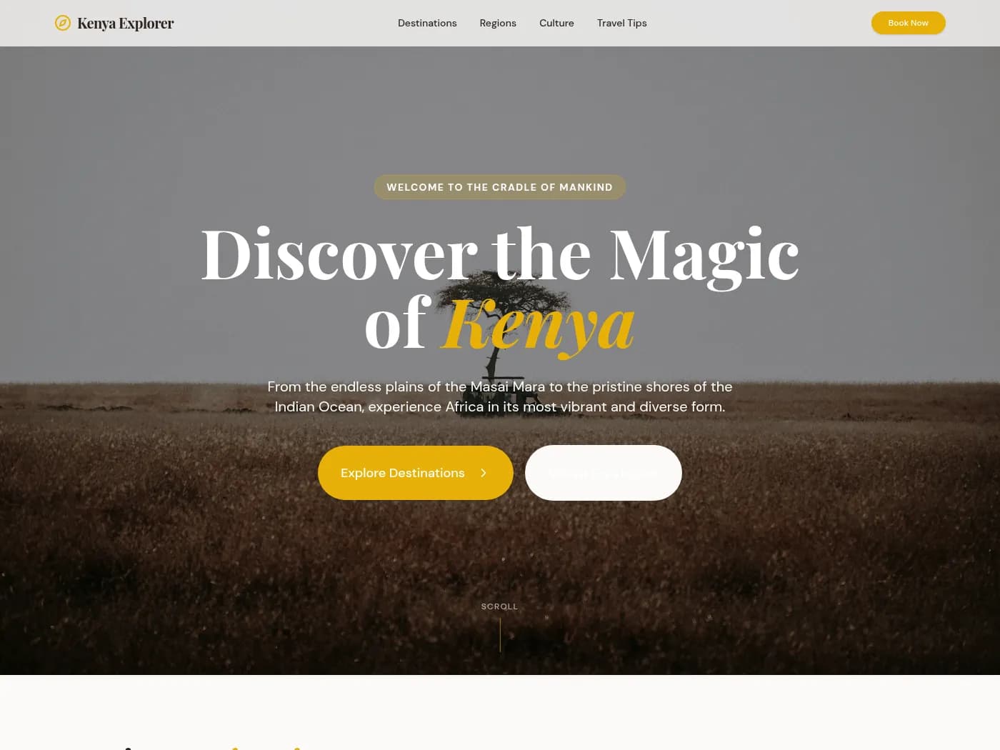 Kenya Explorer Brochure