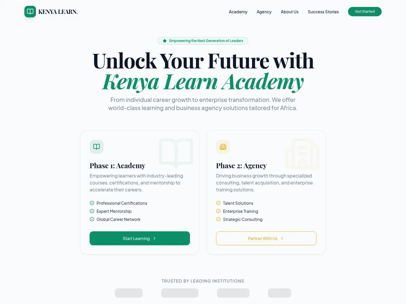 Kenya Learn Academy Hub